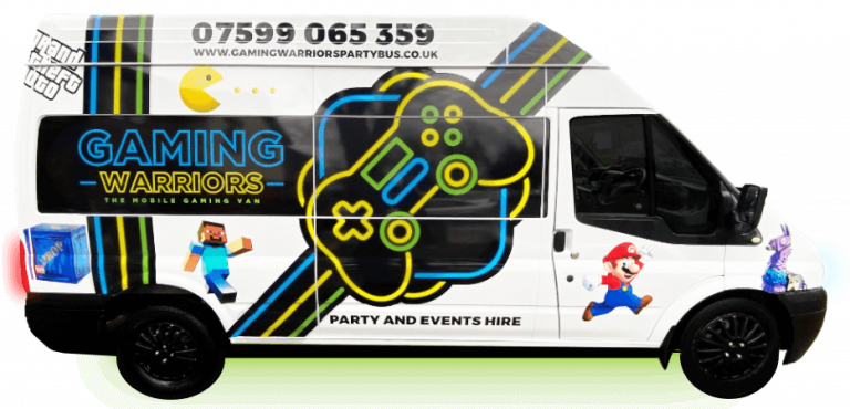 Areas We Cover - Mobile Gaming Bus Surrey - Gaming Warrior Party Bus London