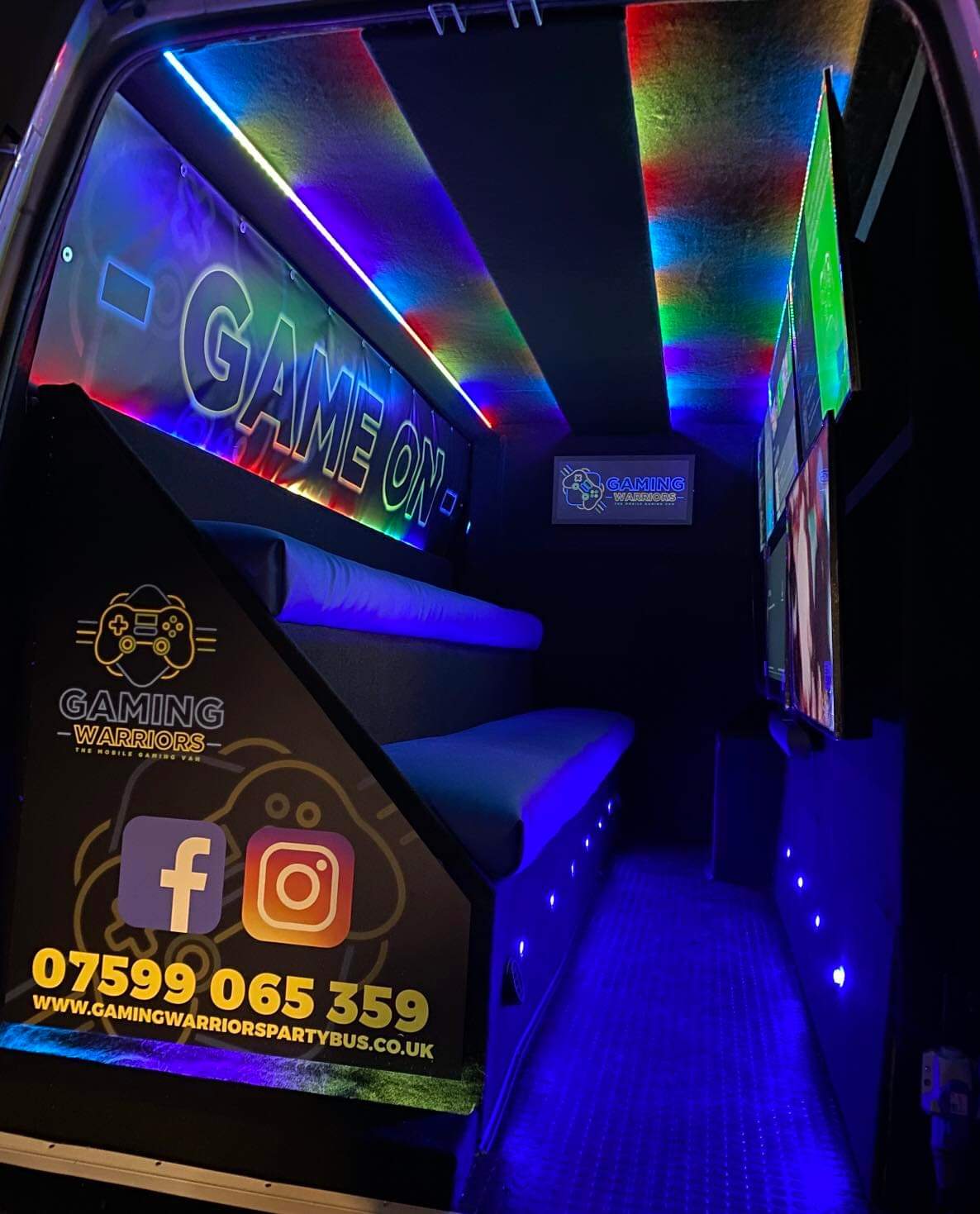 Gaming Bus Berkshire - Mobile Gaming Bus Surrey - Gaming Warrior Party ...